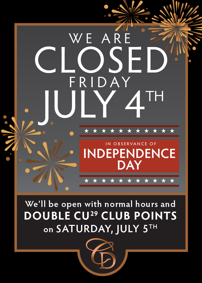 Copper Door Restaurant: Our Promos